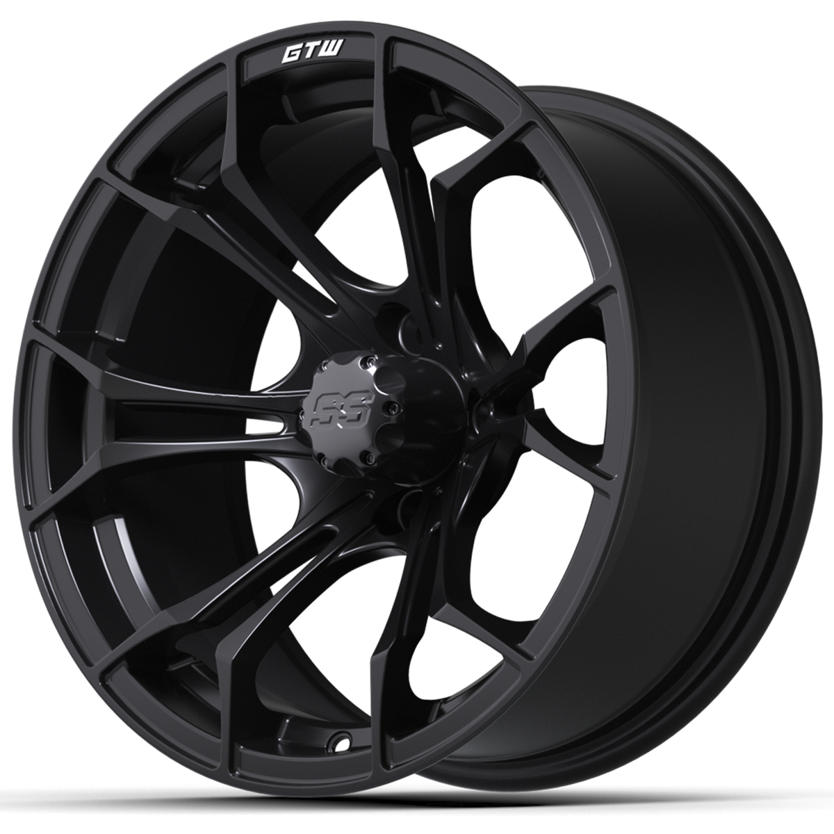 15″ GTW® Spyder Wheel – Matte Black - Par West Turf