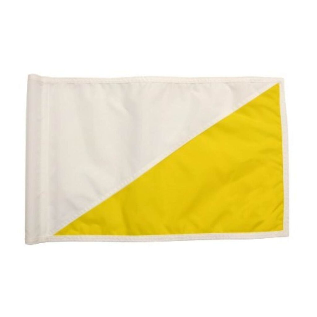 Diagonal Golf Pin Flag – Regulation 14x20