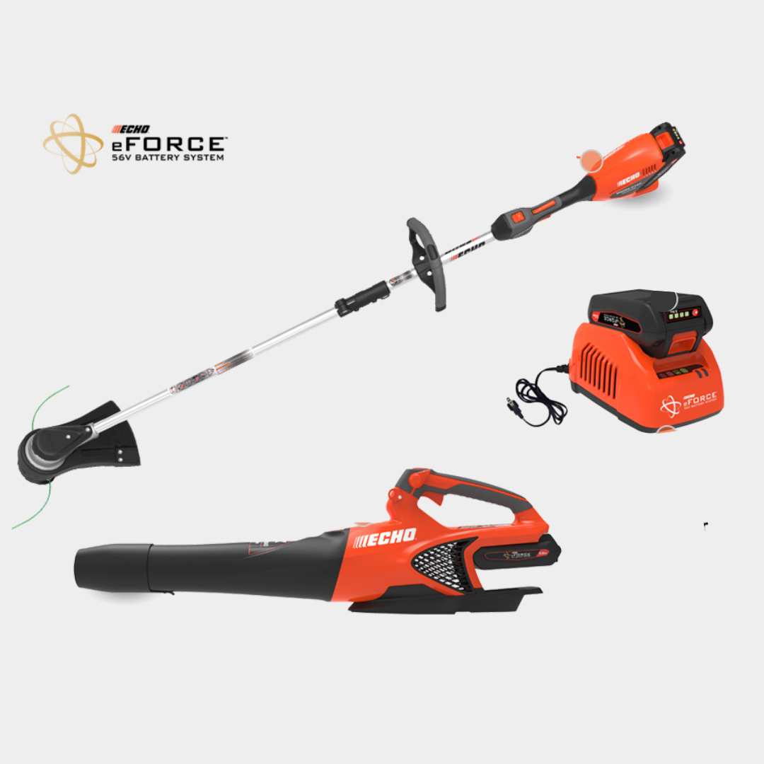 Echo eFORCE® Trimmer and Blower Combo Kit - DCP-BVRVS1B - Par West Turf
