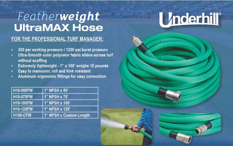 Featherweight UltraMax Hose - Underhill International - Par West Turf