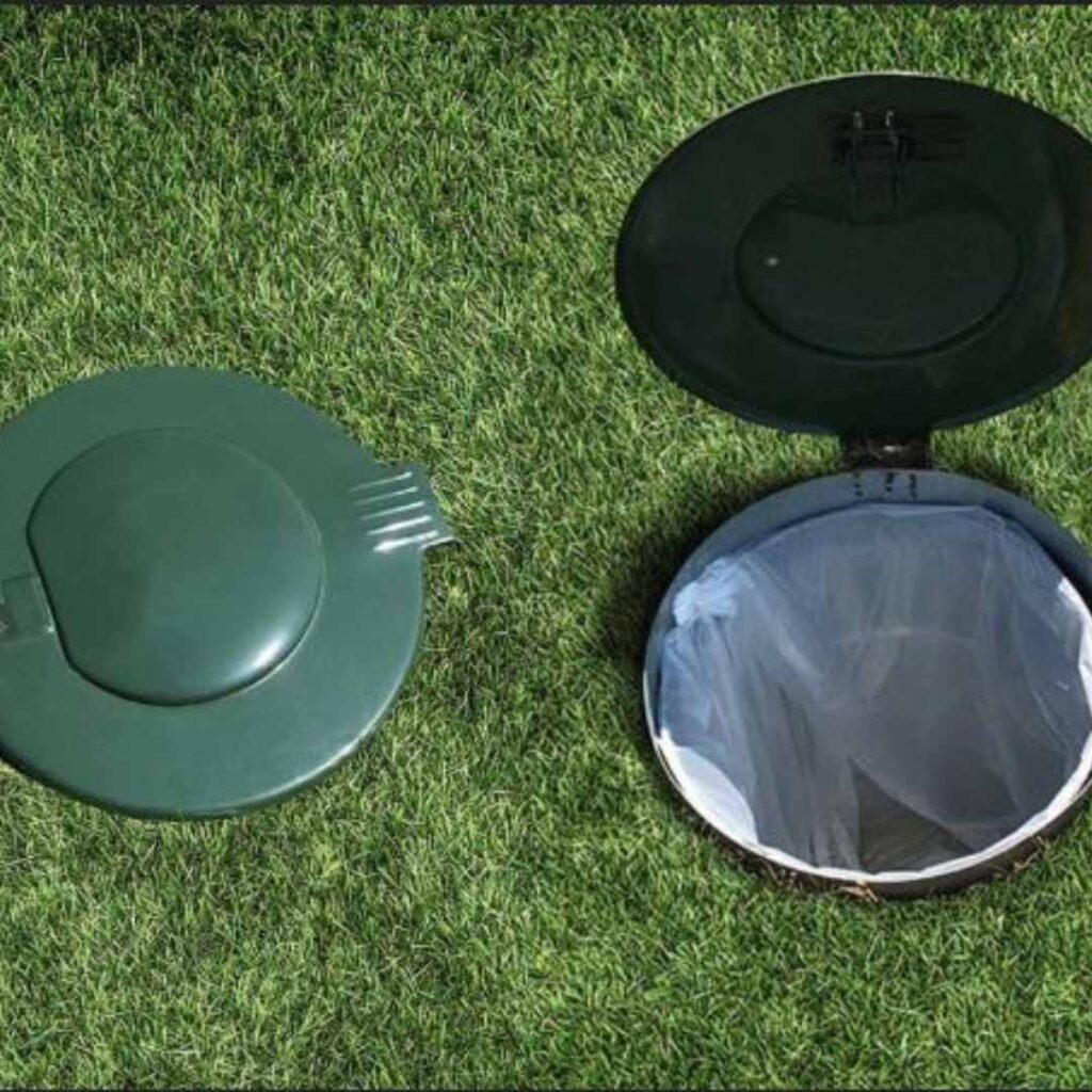 In-Ground Trash Can - Par West Turf