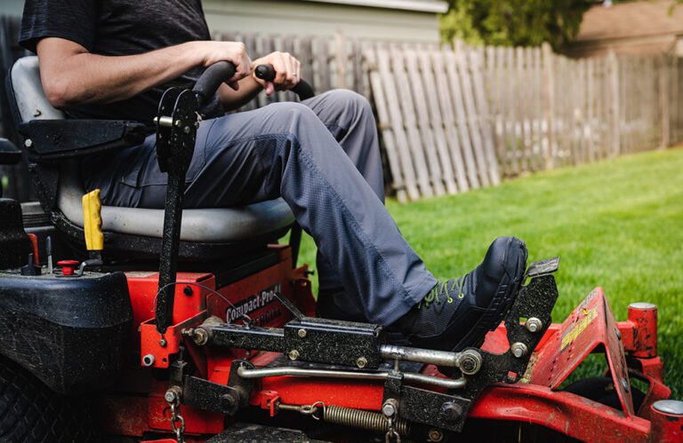 Kujo Yard Pants - Stretchable Yard Work Pants in Beige & Charcoal