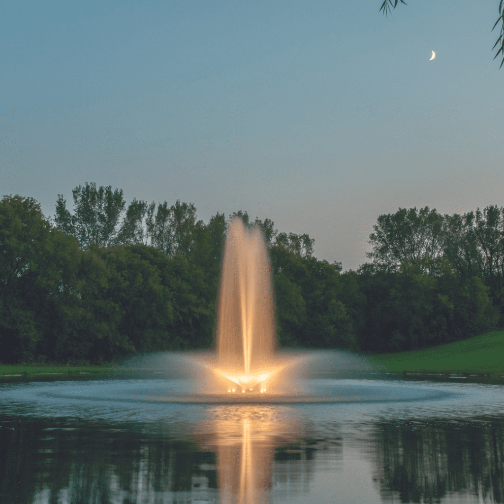 Composite LED Lake Fountain Light Kits - Par West Turf