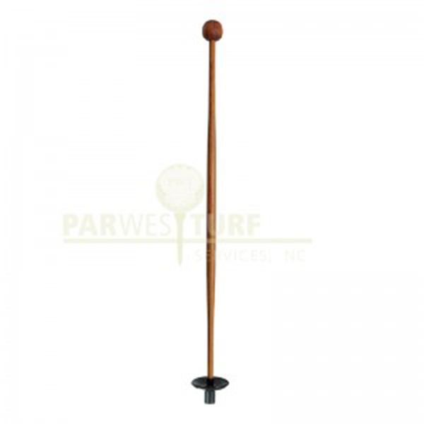 Wood Practice Green Flagstick - Par Aide - Par West Turf