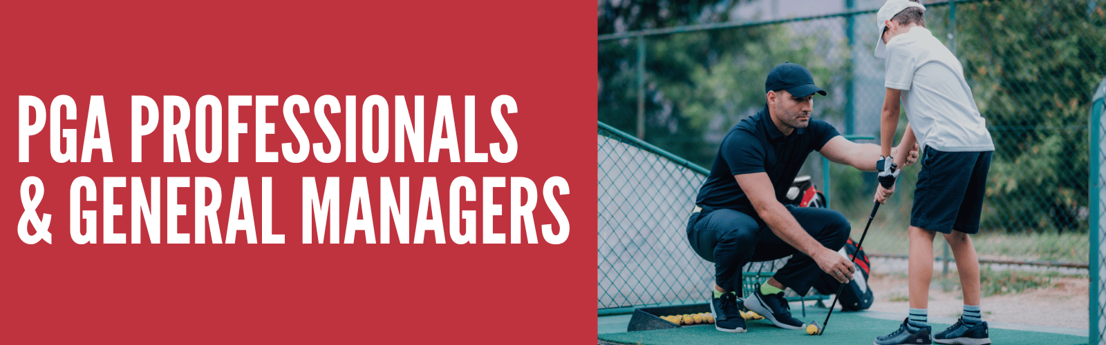 Golf Course Supplies for General Managers & PGA Pros