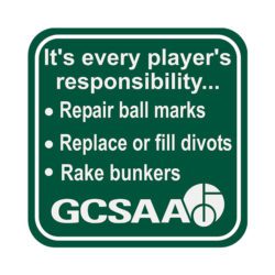 GCSAA Superintendent Sign - Par West Turf