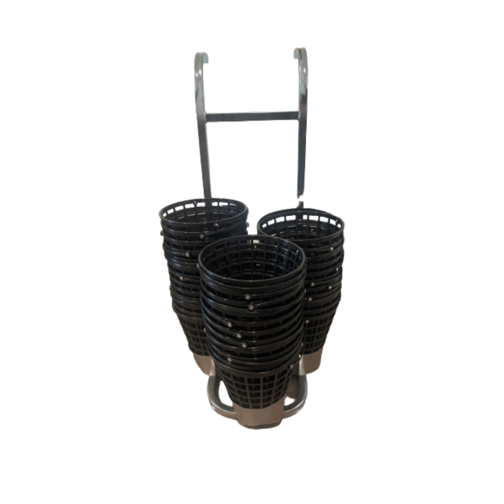 Plastic Driving Range Golf Baskets - 6 Sizes & 3 Colors Available!