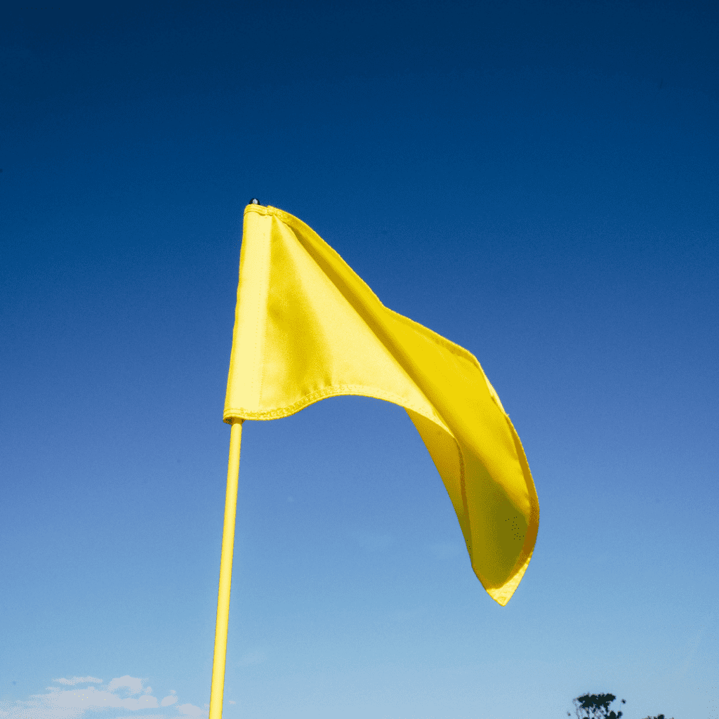 Regulation Golf Pin Flag In-Stock Solid - 14x20