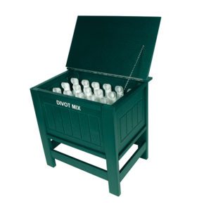 Divot Bottle Storage Box - Recycled Lumber - Par West Turf