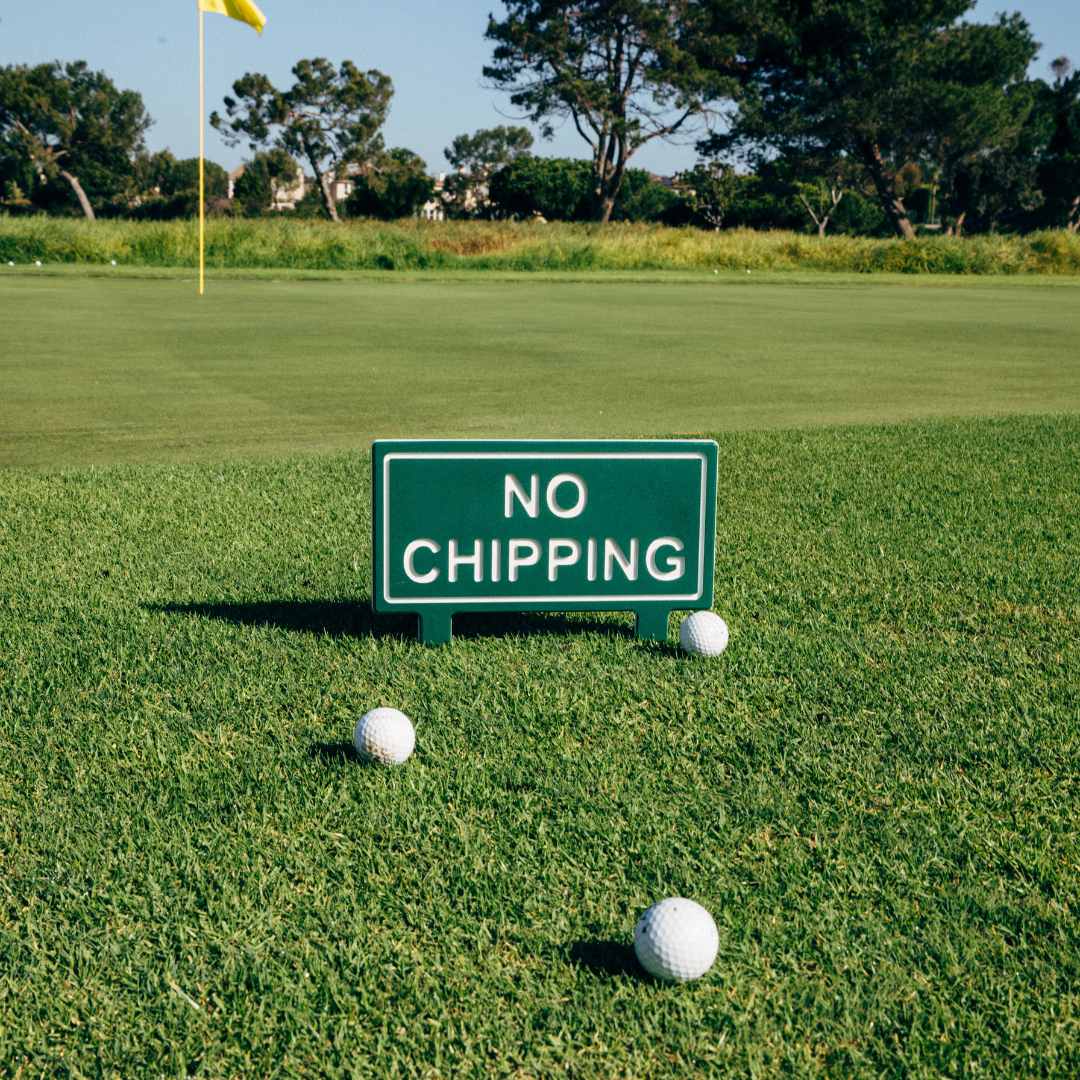 Small Double-Spike Fairway Signs – Perma-Core - Par West Turf