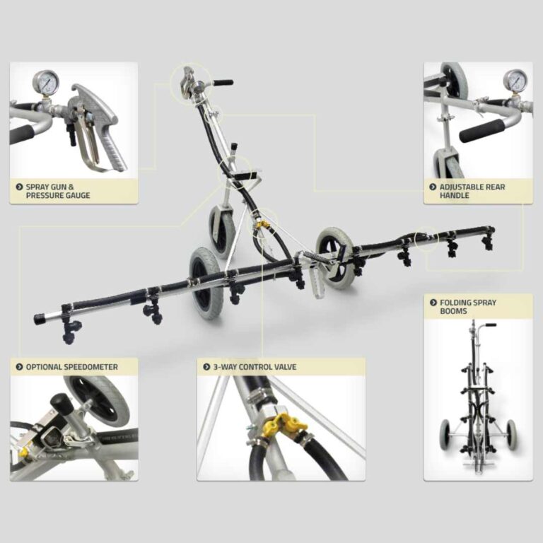 Spray Hawk Walk-Behind Folding Boom Sprayer - Par West Turf