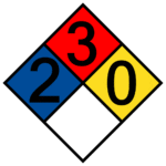 Hazardous Materials Diamond Sign - Par West Turf